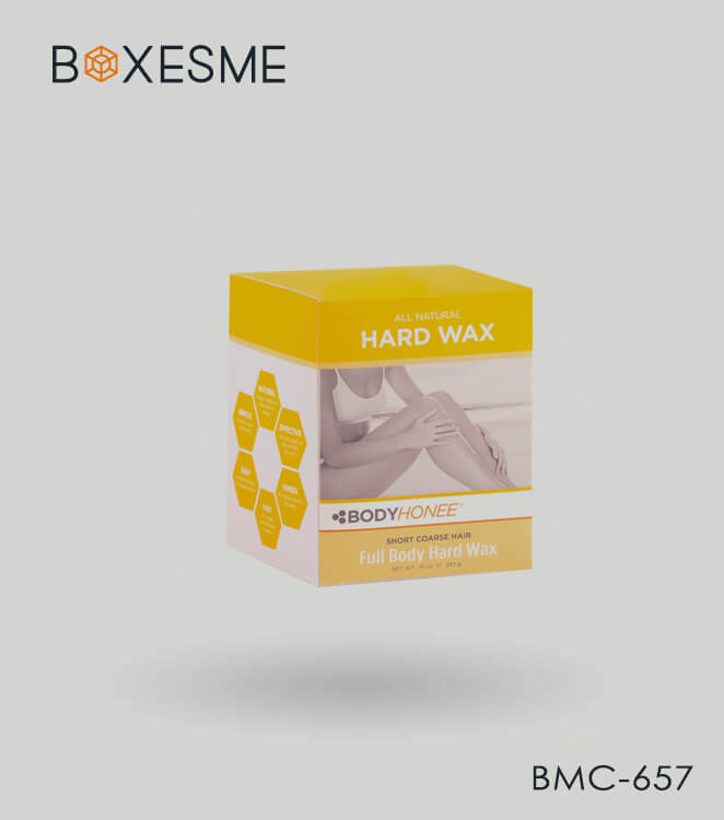 Custom Body Wax Strip Hanger Boxes Packaging | BoxesMe