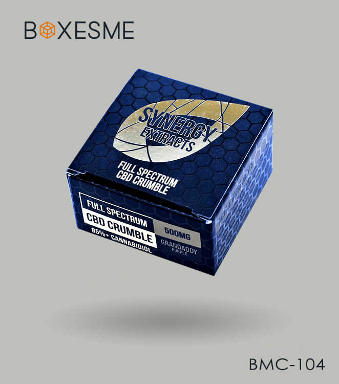 CBD crumble Boxes | Custom Printed CBD crumble Boxes Wholesale