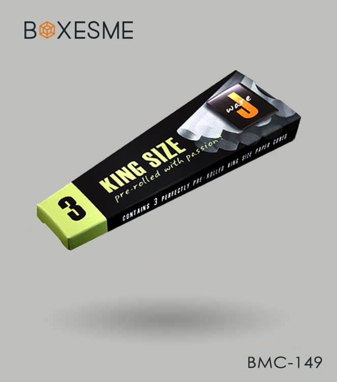 Custom Printed Cannabis cone boxes