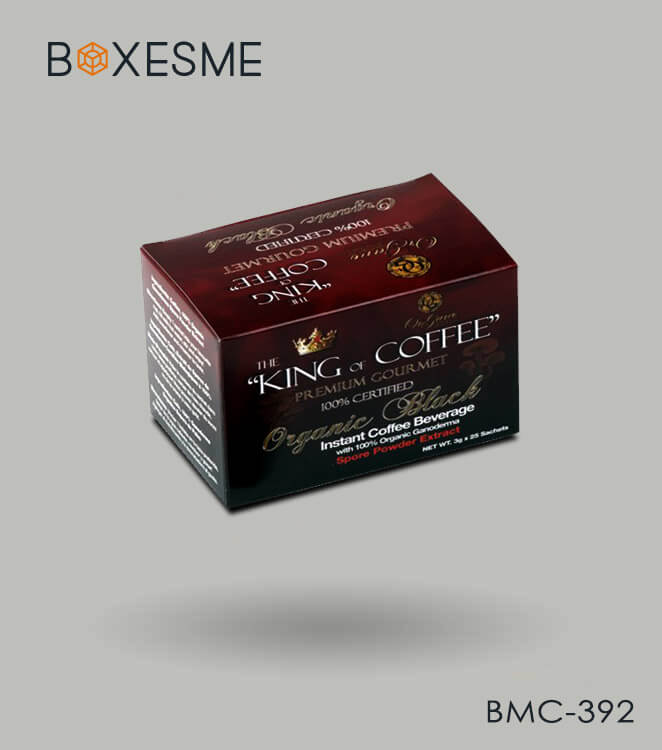 Buy Custom Coffee Sachet Boxes - BoxesMe