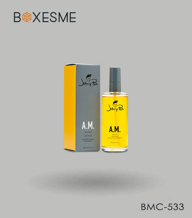 Custom Printed Aftershave Boxes Wholesale | BoxesMe
