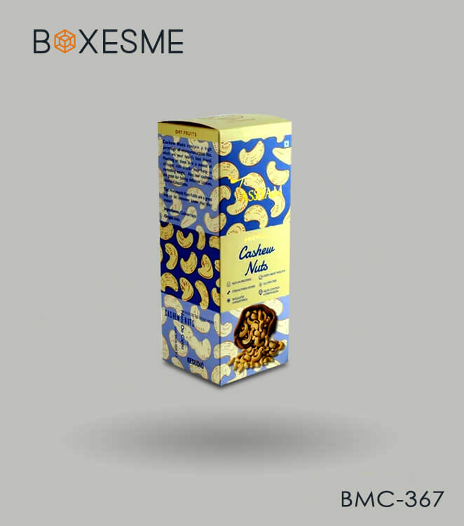 Custom Nuts Packaging Boxes Wholesale | BoxesMe