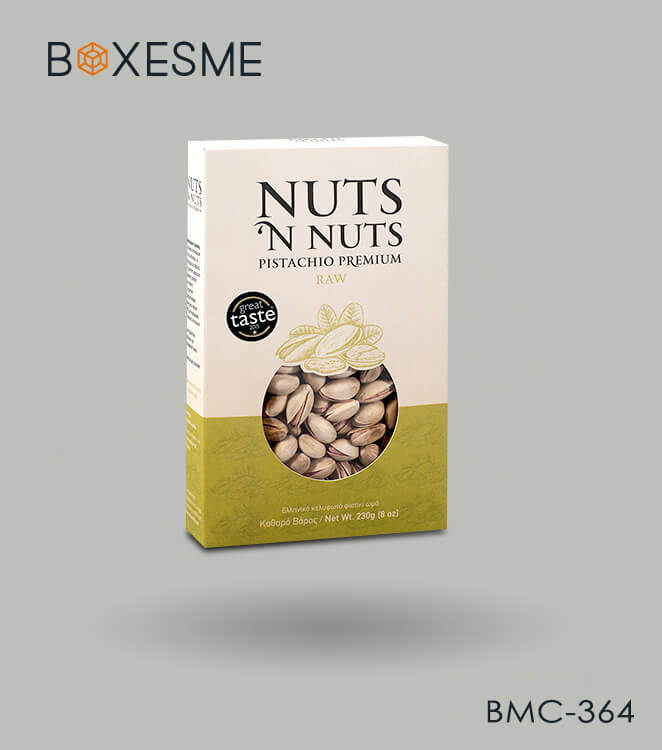 Custom Nuts Packaging Boxes Wholesale | BoxesMe