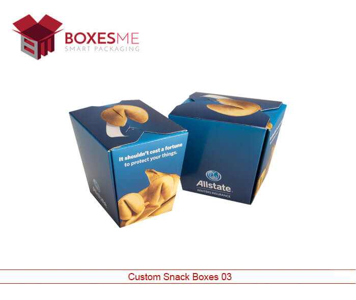 Custom Snacks Boxes | Custom Snacks Packaging Wholesale | BoxesMe