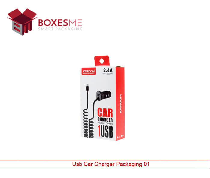 Custom USB Car Charger Packaging Boxes Wholesale NYC | BoxesMe