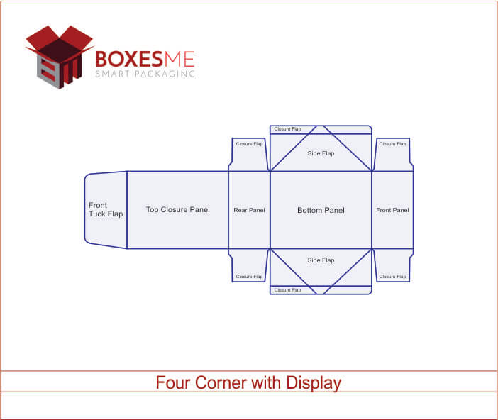 Four Corner with Display Lid