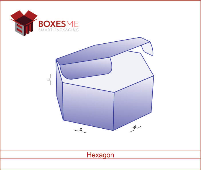 Hexagon Boxes | Custom Hexagon Boxes | BoxesMe