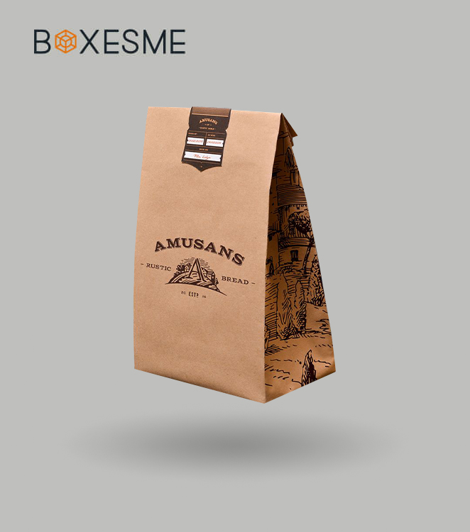 Custom Brown Paper Bags Packaging - 7 Days Delivery NYC