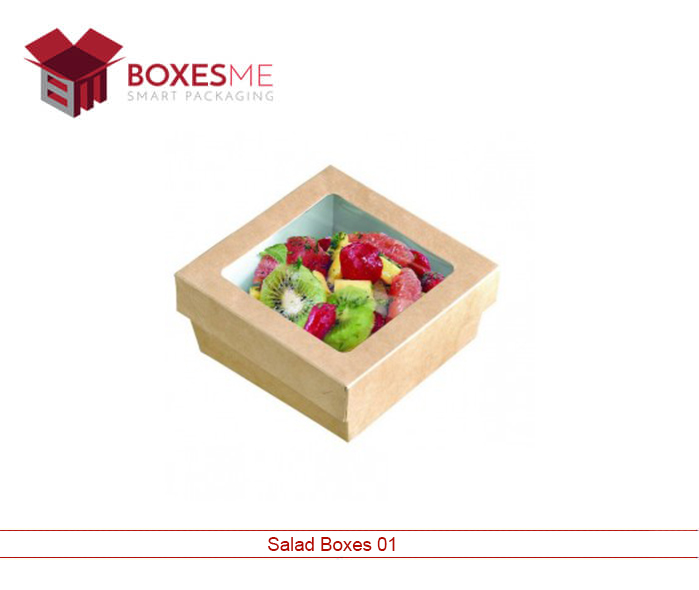 Salad Boxes - Custom Salad Packaging Wholesale NYC -BoxesMe