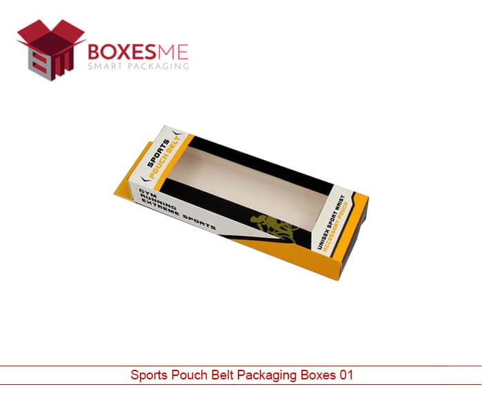 Custom Sports Pouch Belt Packaging Boxes Wholesale | BoxesMe