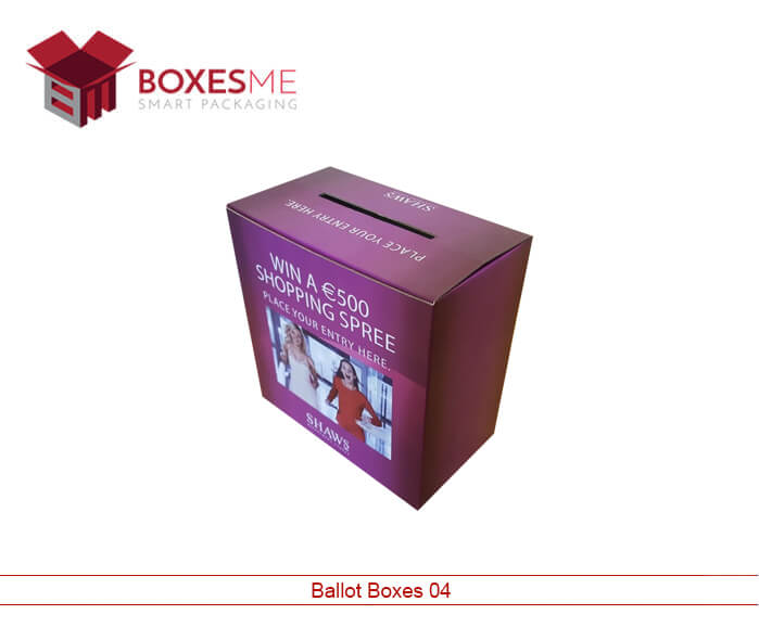 Ballot Boxes | Custom Ballot Packaging Wholesale NYC | BoxesMe